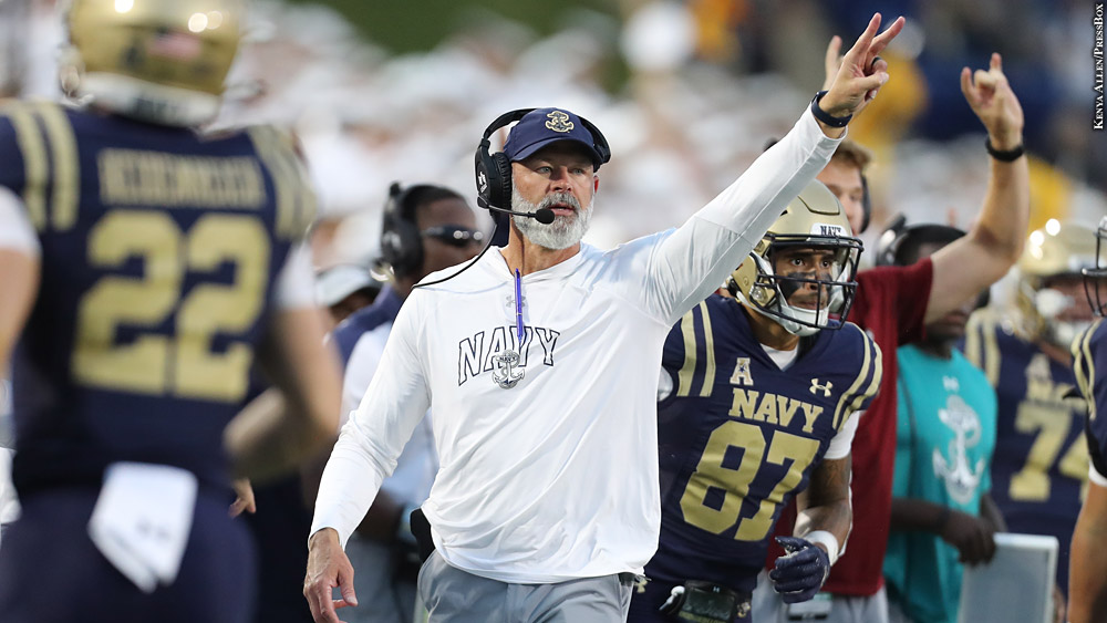 Navy Football HC Brian Newberry: Mids Must Be More Disciplined In 2024 ...