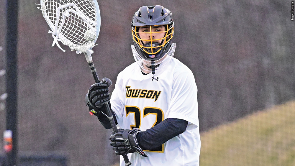 Luke Downs Enjoying Breakout Year In Goal For Towson Men's Lacrosse ...