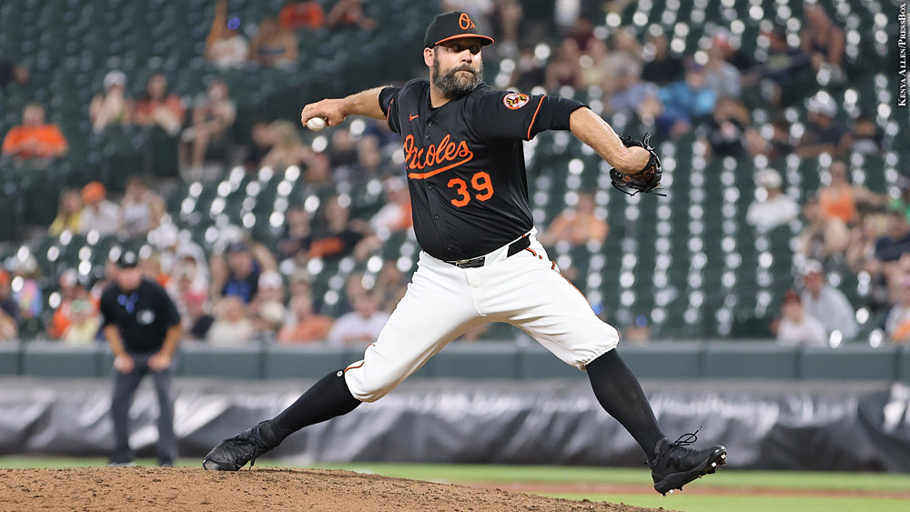 Orioles Trade Andrew Kittredge To Cubs For Minor League Shortstop ...