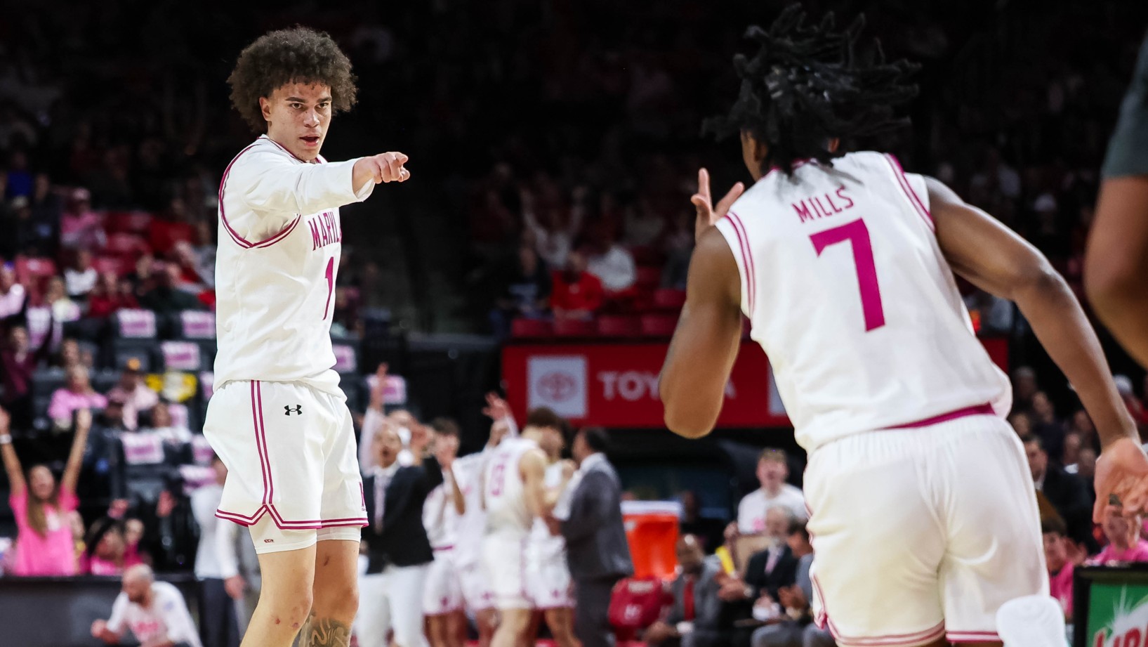 Darius Adams, Andre Mills Bright Spots In Maryland Men's Basketball's ...